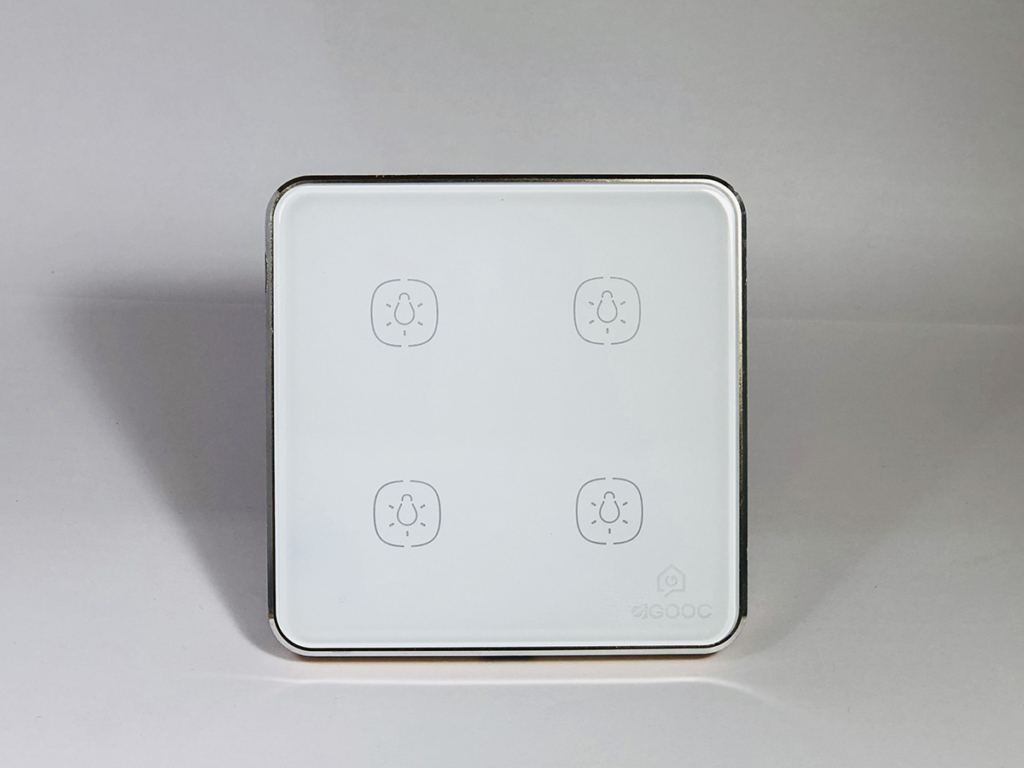 Công Tắc Thông Minh Vuông 4 Nút GOOC