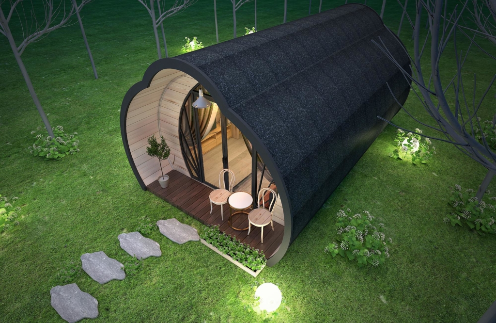 Mẫu nhà gỗ di động quả Bí đang là "trend" tại các HomeGarden tại Sài Gòn